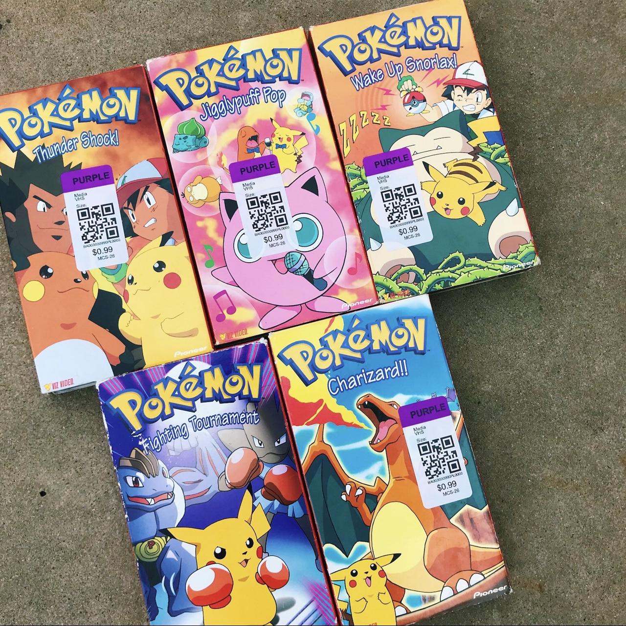 Pokemon Thundershock Vhs