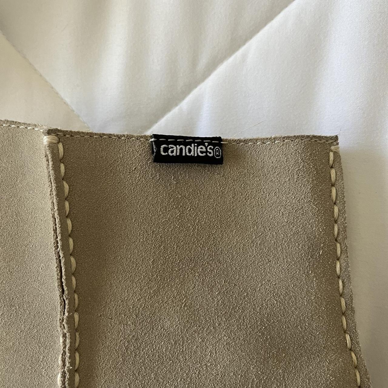 Vintage Leather Candies wedge boots. The size has... - Depop