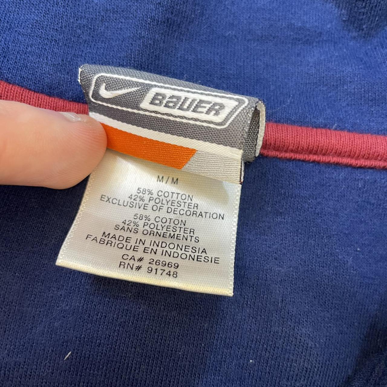 Nike Bauer Zip Up Fleece - Navy Size - Mens Medium... - Depop