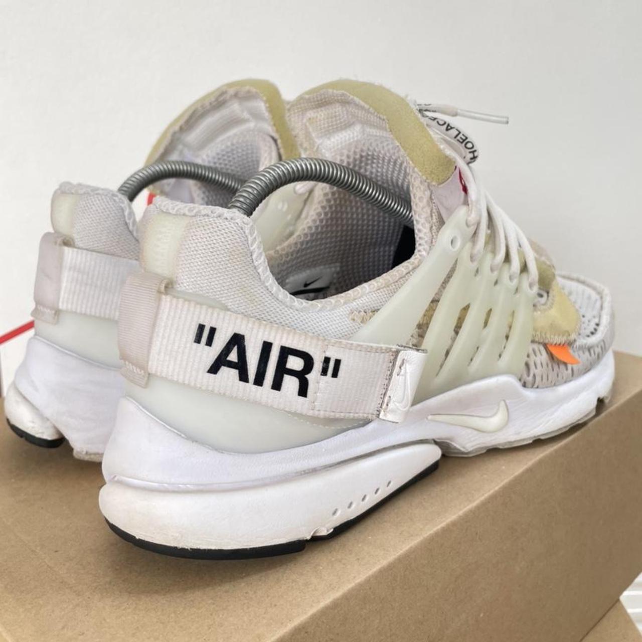 Nike off white presto Uk size 8 White colourway... - Depop
