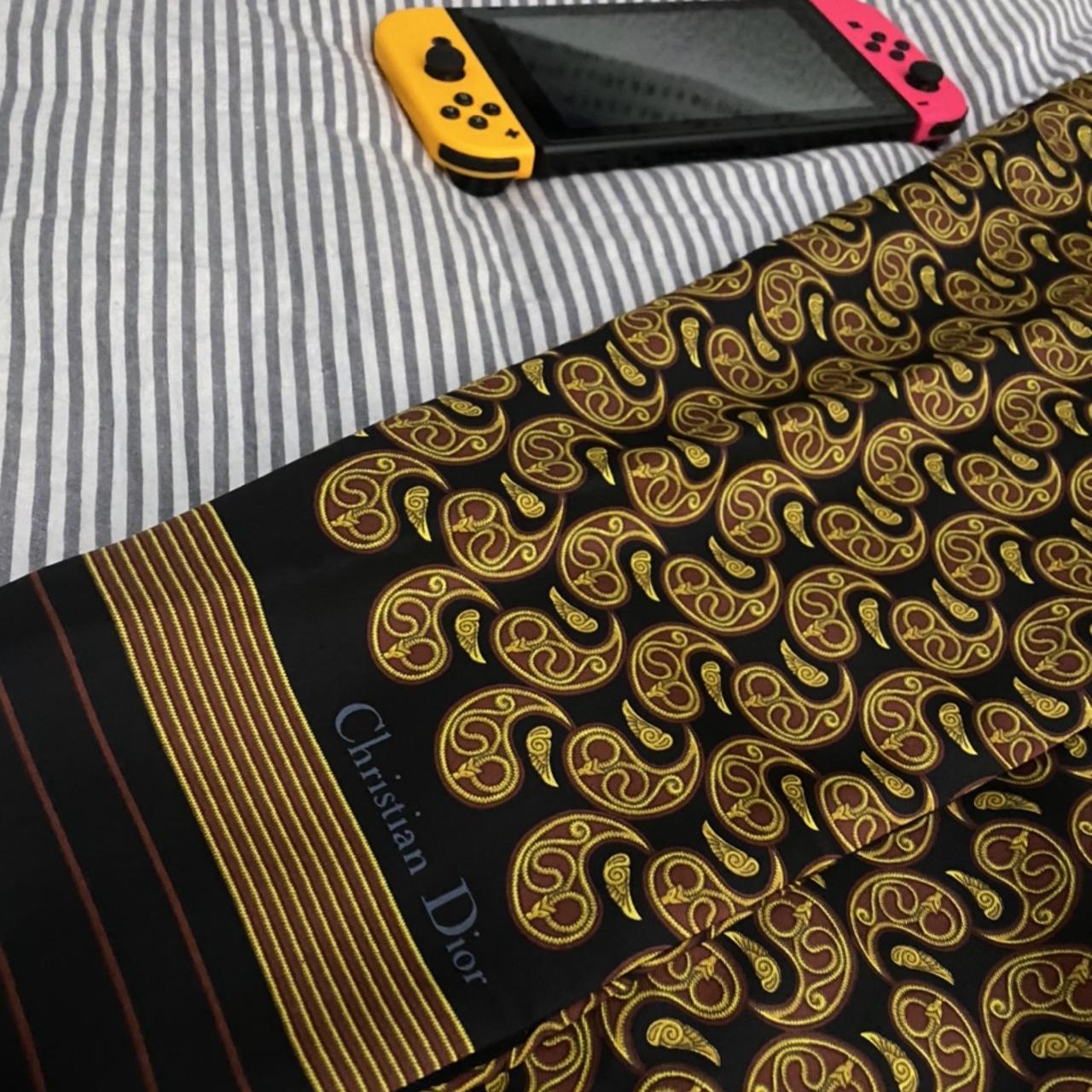 Christian Dior scarf flawless very clean just dry... - Depop