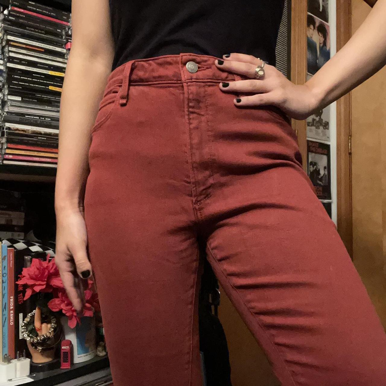 PRICE DROP!! Gorgeous 80s-style Fiery Red Simone... - Depop