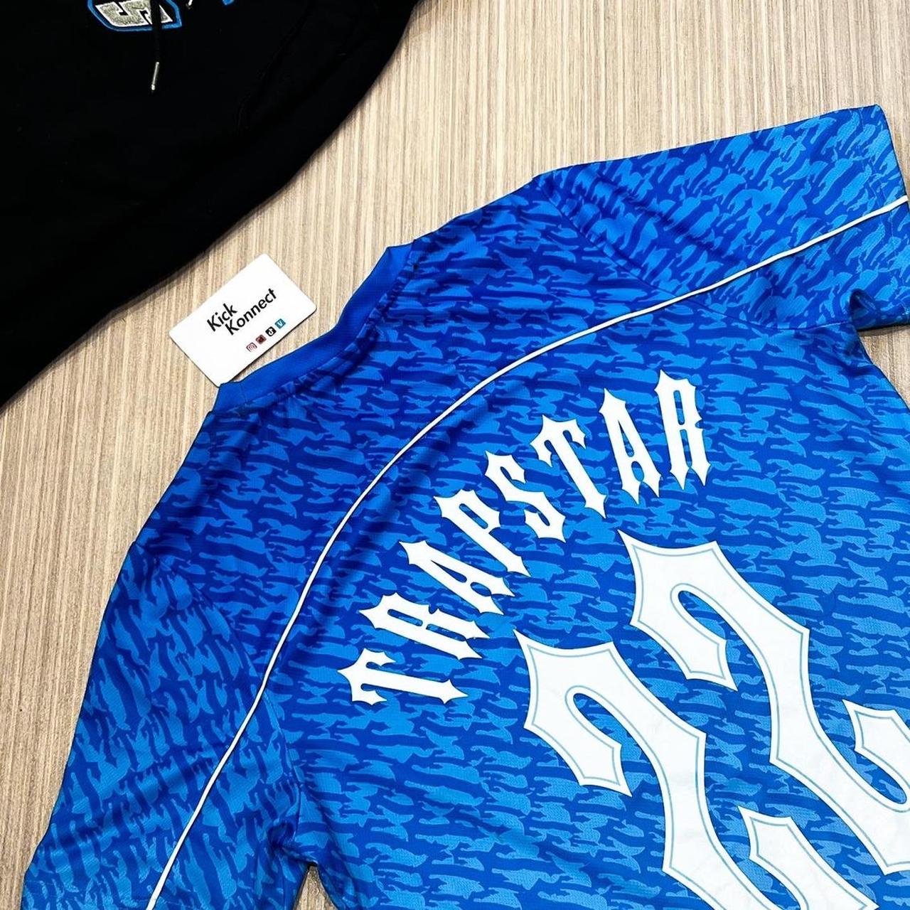 MENS TRAPSTAR IRONGATE JERSEY BLUE GRADIENT 🥶#N##N#MILAN... - Depop