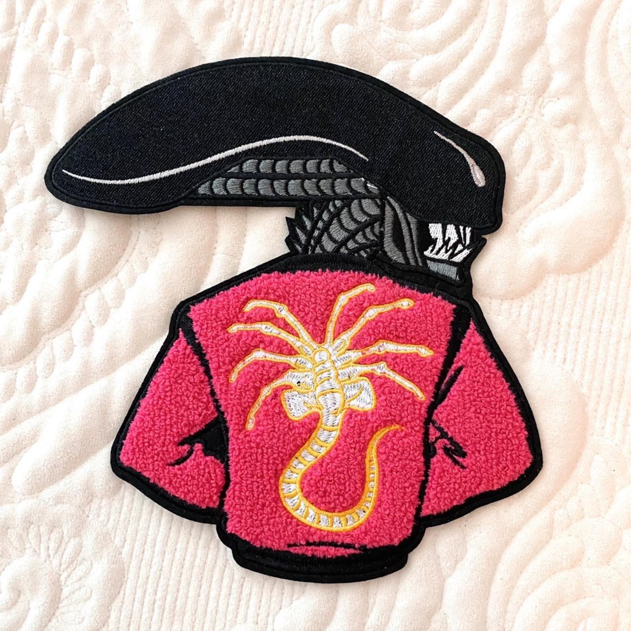 Alien Xenomorph wearing Drive Jacket Patch This is... - Depop