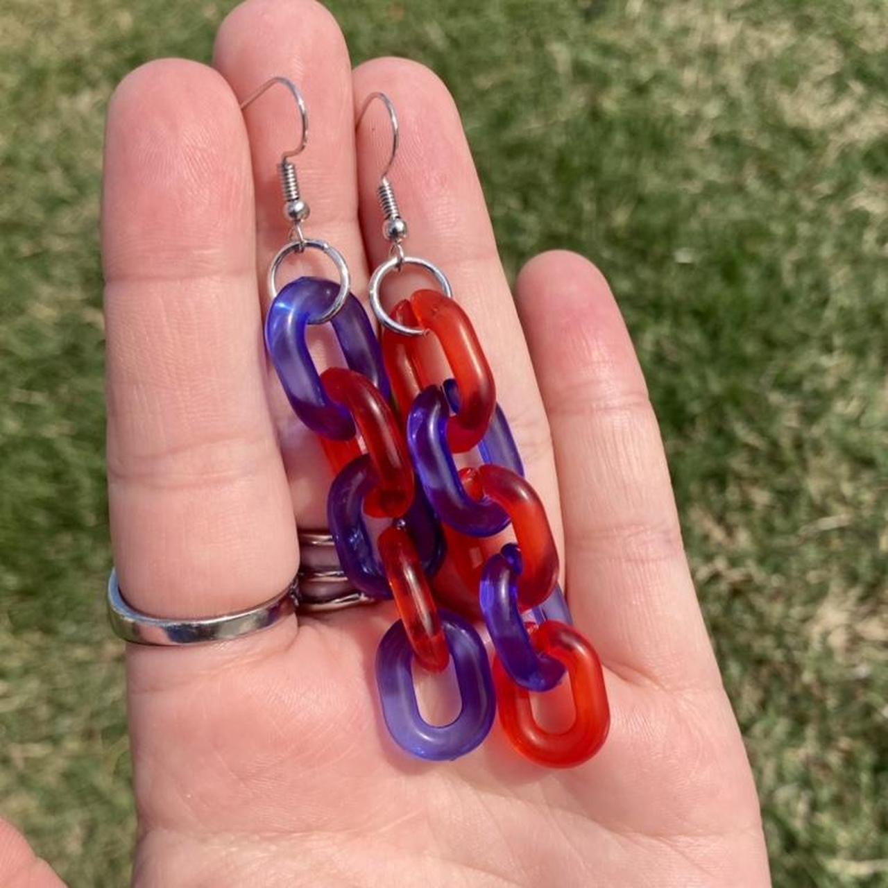 Women's Red and Blue Jewellery | Depop