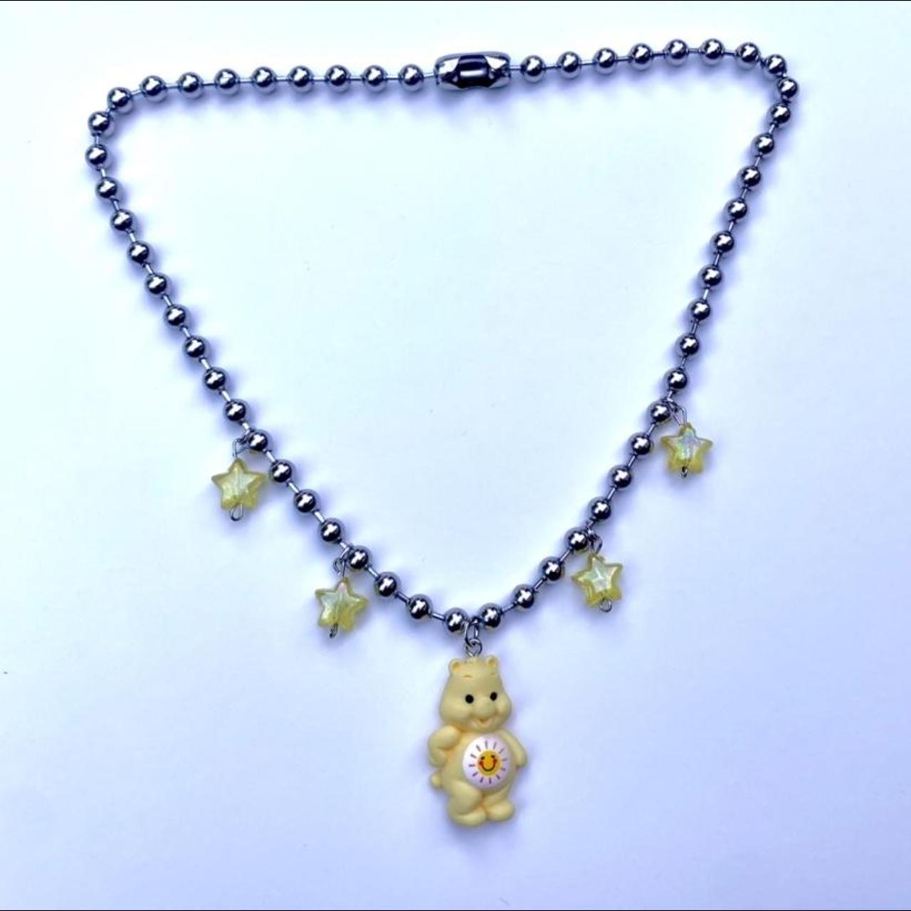 Care Bears inspired ball chain necklace 🌧 this one... - Depop