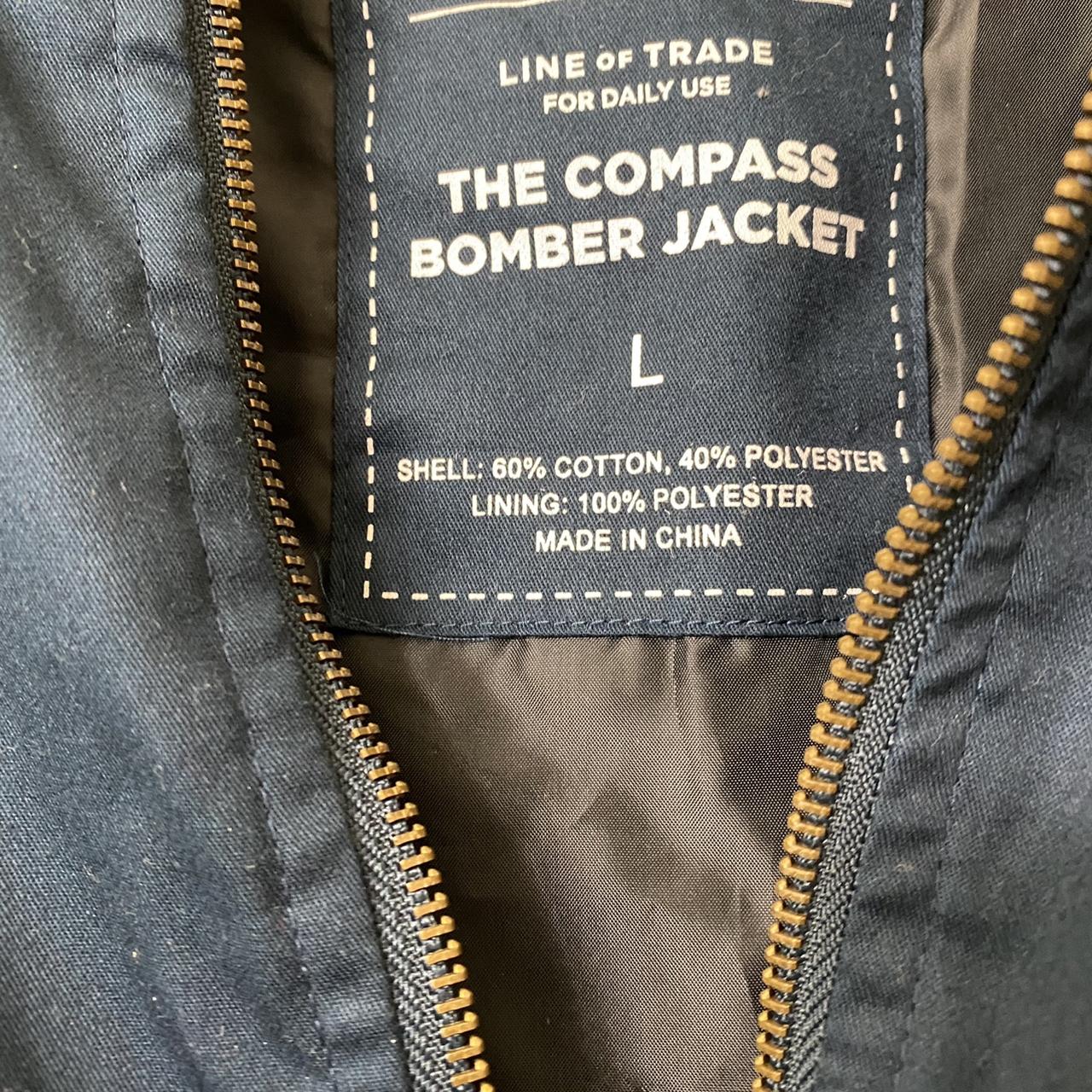 COMPASS Men's Navy Jacket | Depop