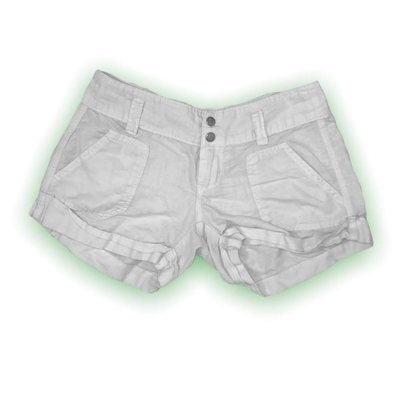 converse micro mini shorts! •size 2, fits... - Depop