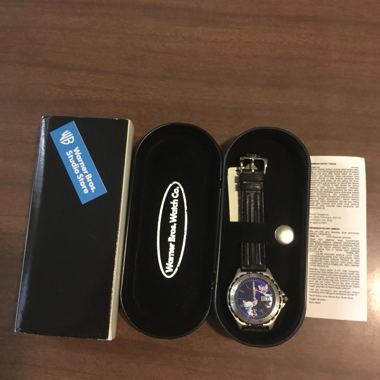 Pinky & The Brain Fossil watch in New Condition,... - Depop