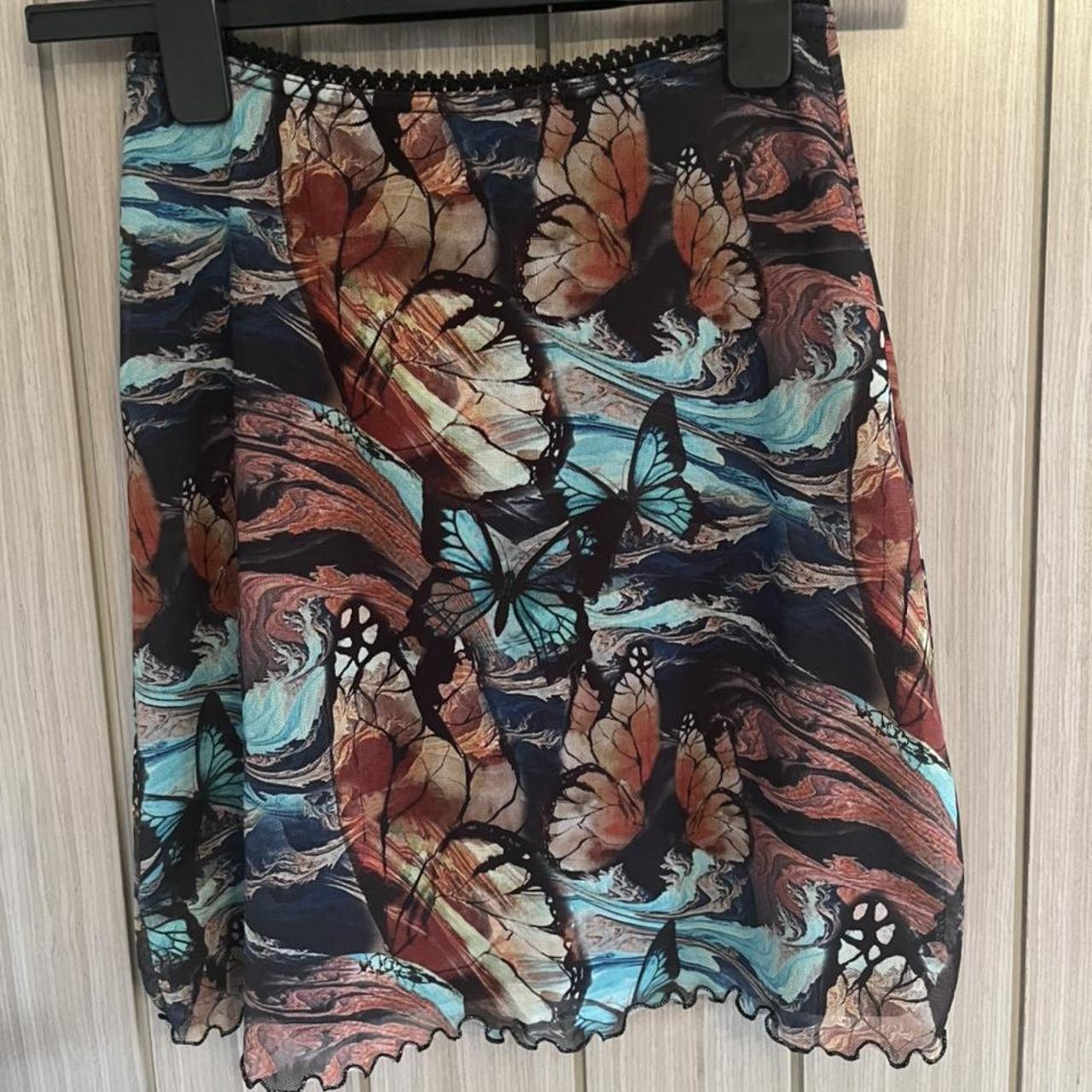 pretty little thing mesh mini skirt super cute... - Depop