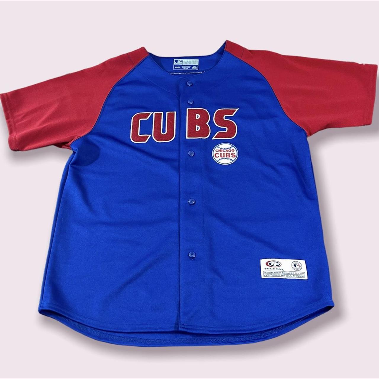 Chicago Cubs True Fan Jersey Tagged XL Please see... - Depop