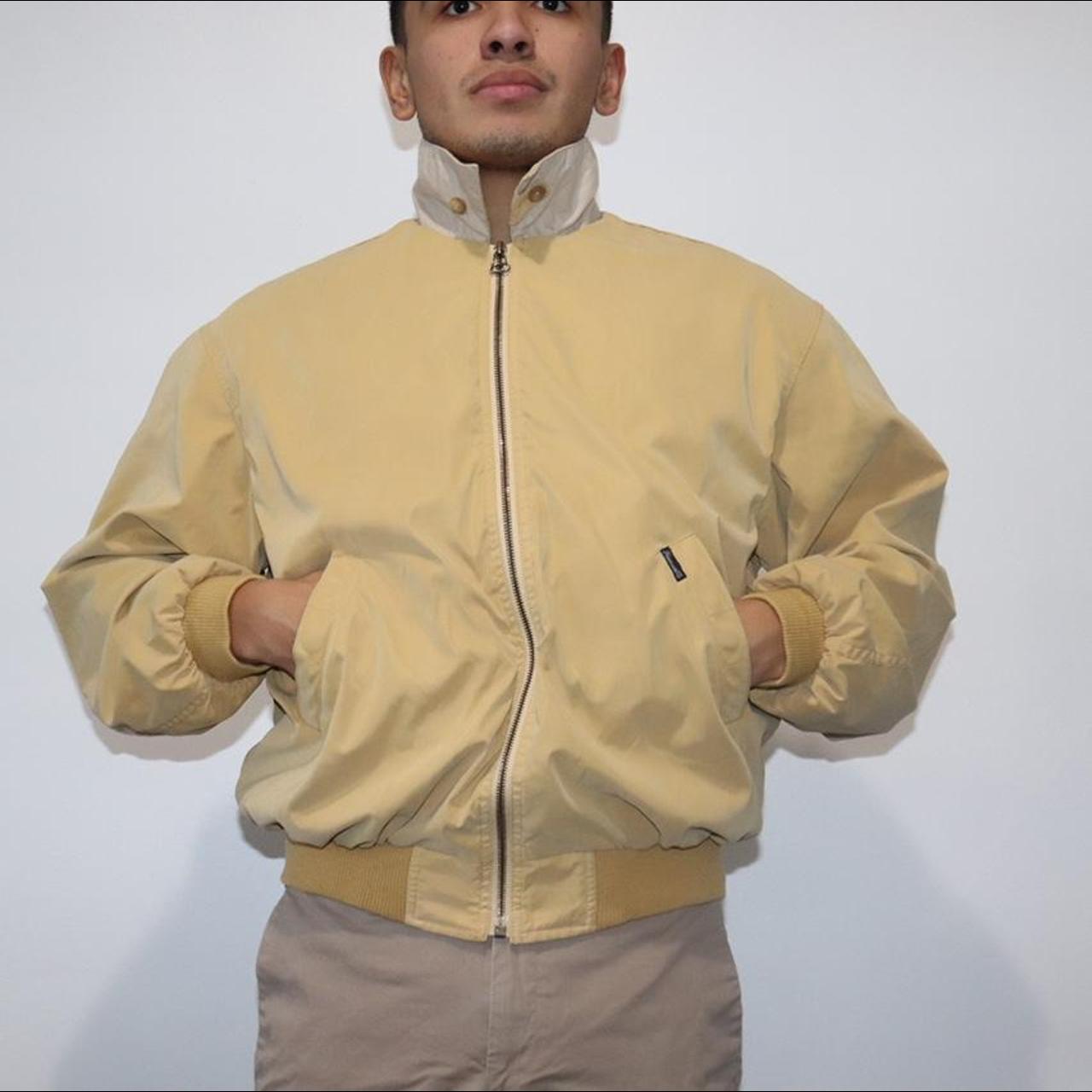 Zip Up Lightweight Jacket Elastic cuff and waist 2... - Depop