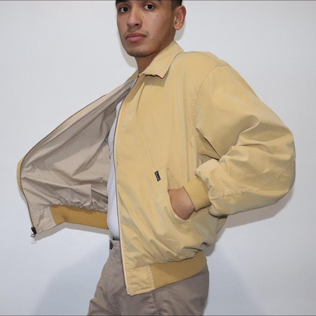 Zip Up Lightweight Jacket Elastic cuff and waist 2... - Depop