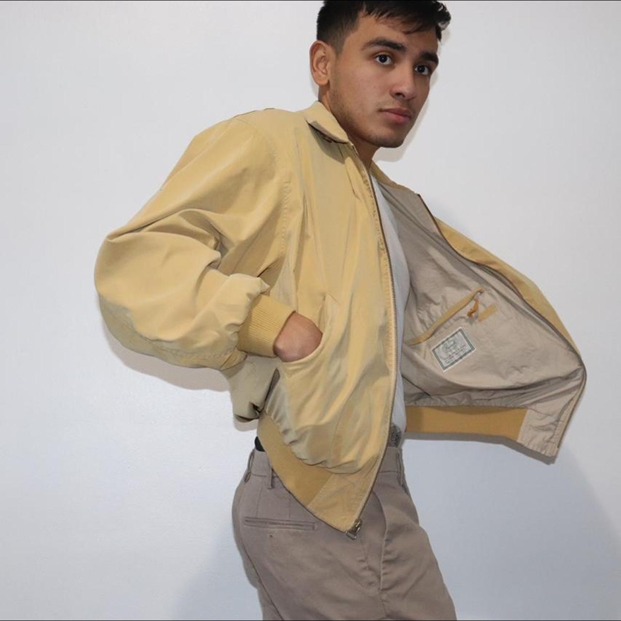 Zip Up Lightweight Jacket Elastic cuff and waist 2... - Depop