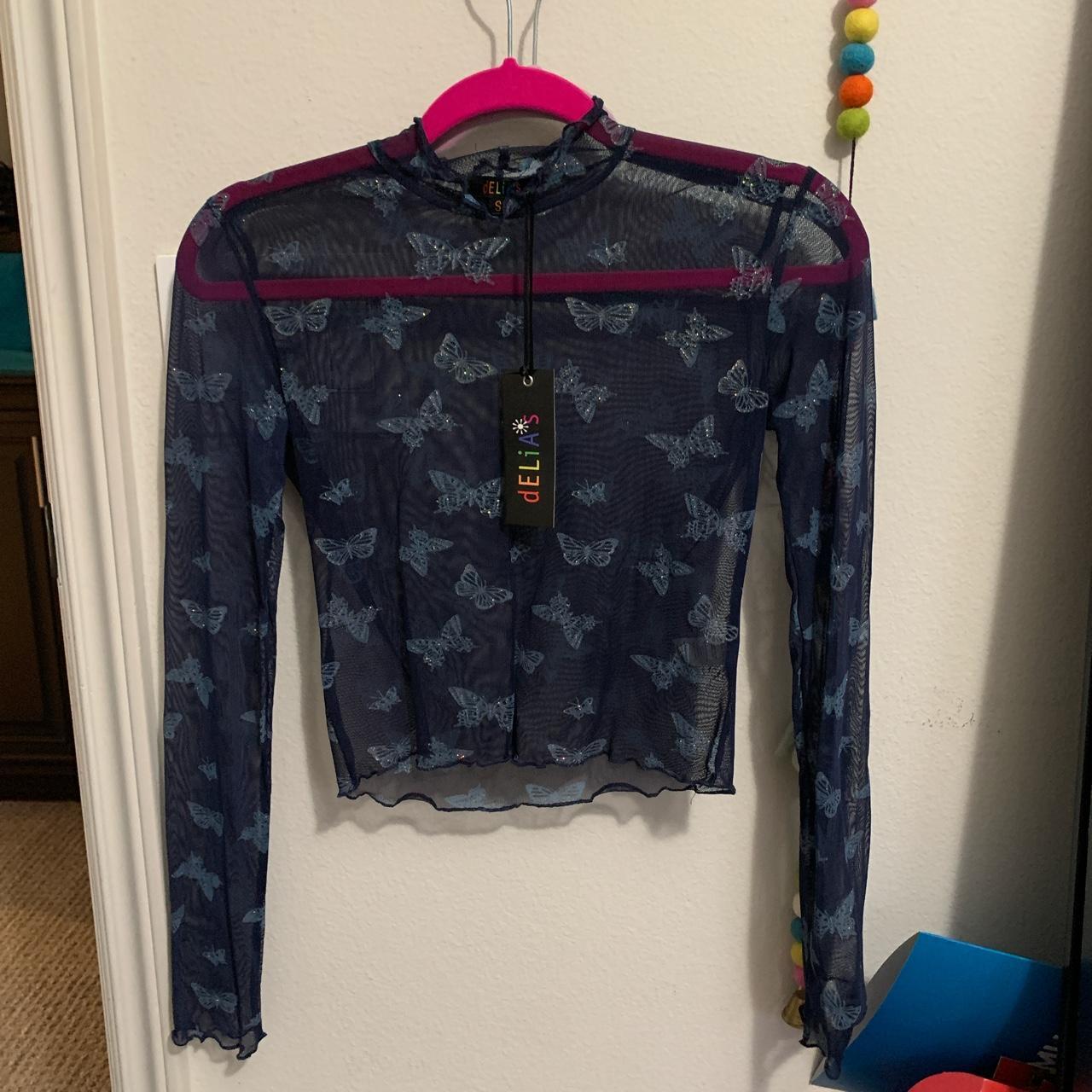 NWT New With Tags Delia’s Dolls Kill mesh top!... - Depop