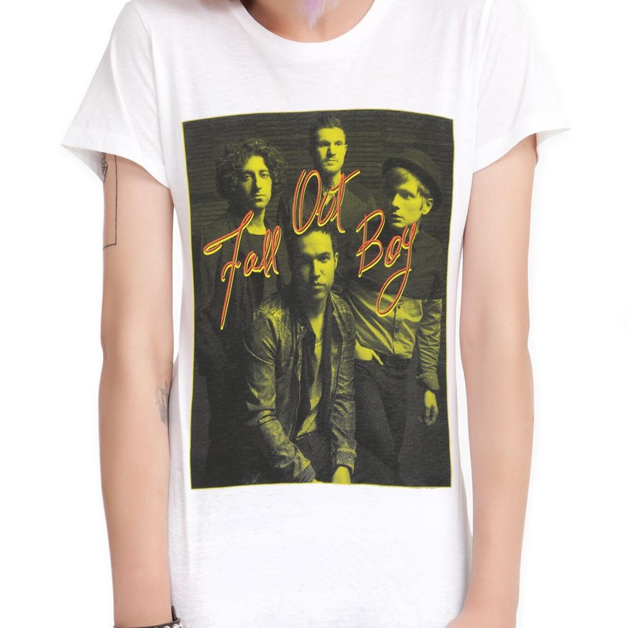 Fall Out Boy Hot Topic shirt size Small... - Depop
