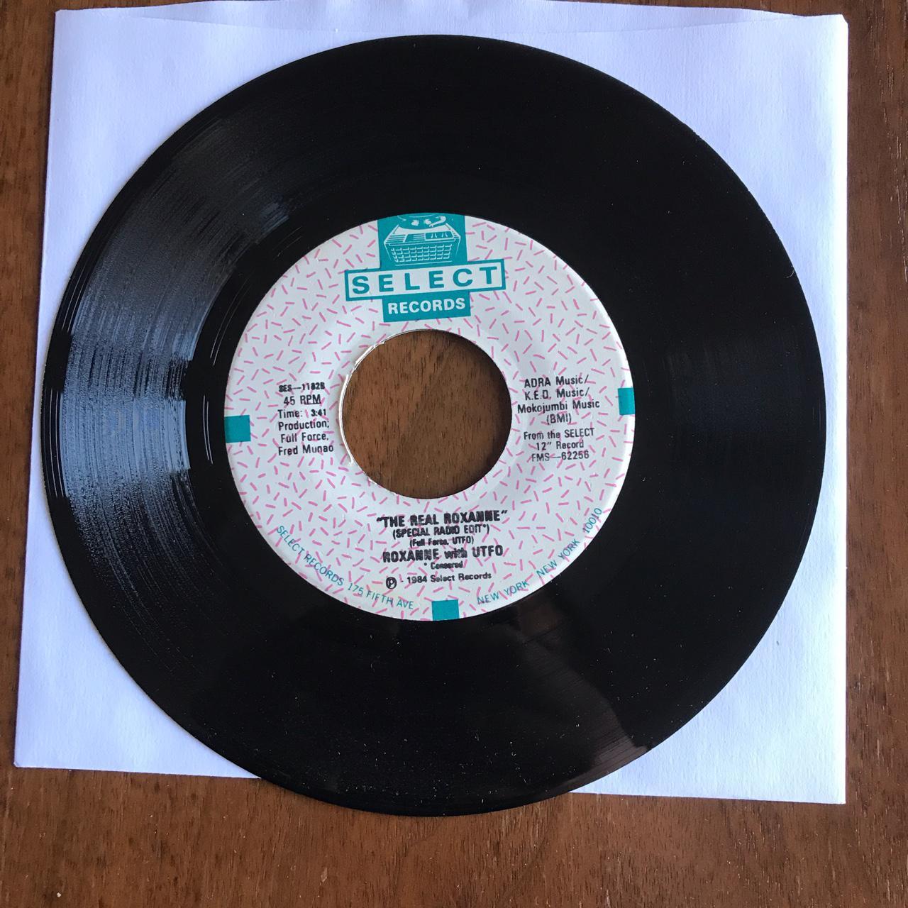 UTFO Roxanne Roxanne / The Real Roxanne 7 inch 45... - Depop