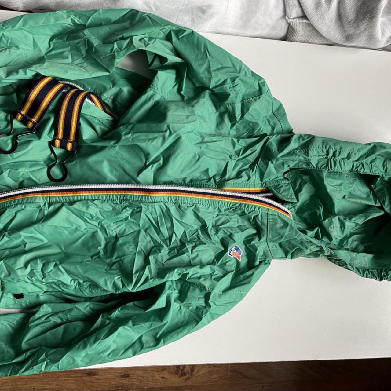 K-Way Green Jacket | Depop