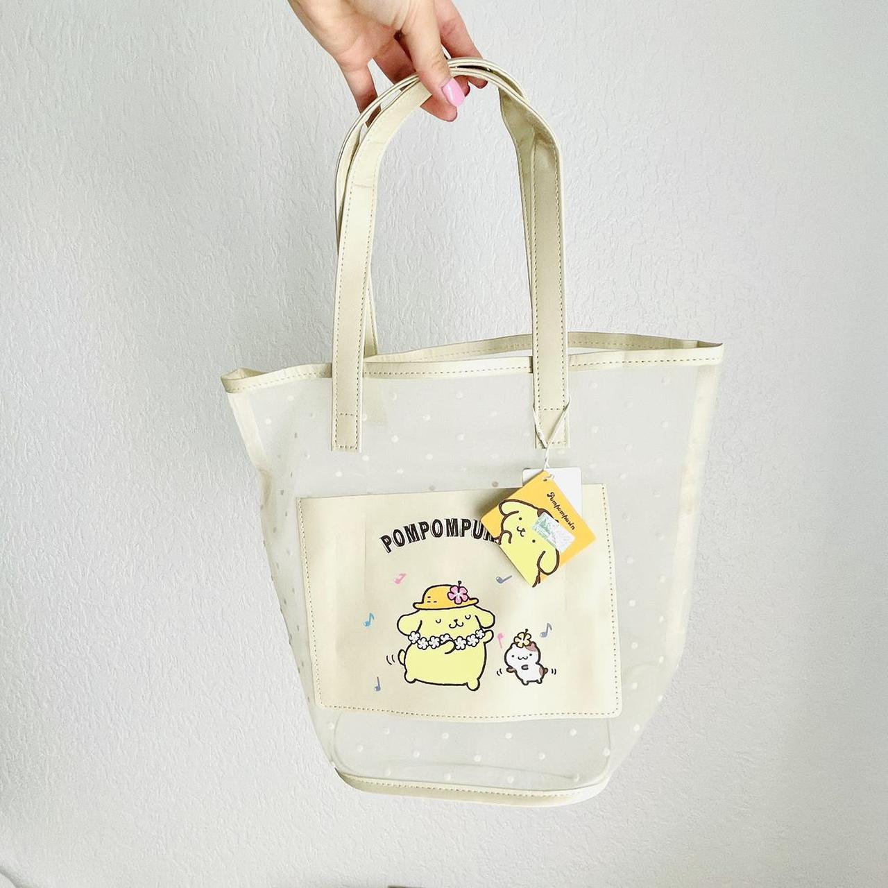MINISO X SANRIO POMPOMPURIN mesh style 2-compartment... - Depop