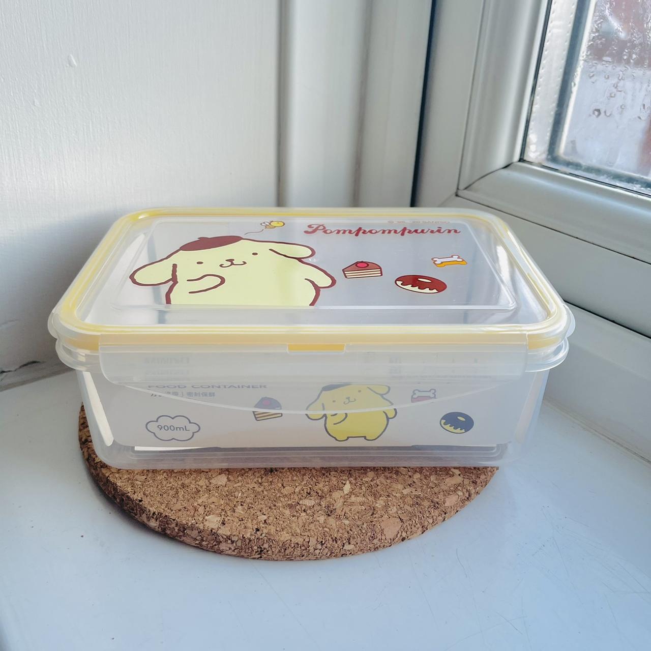Kawaii MINISOxSanrio POMPOMPURIN 900ml storage food... - Depop