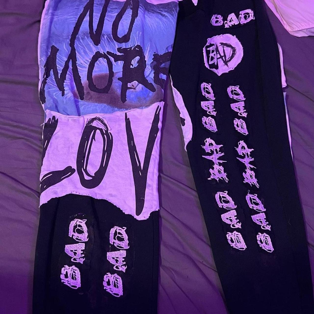 Xxxtentacion Bad Vibes Forever Custom Pants Depop