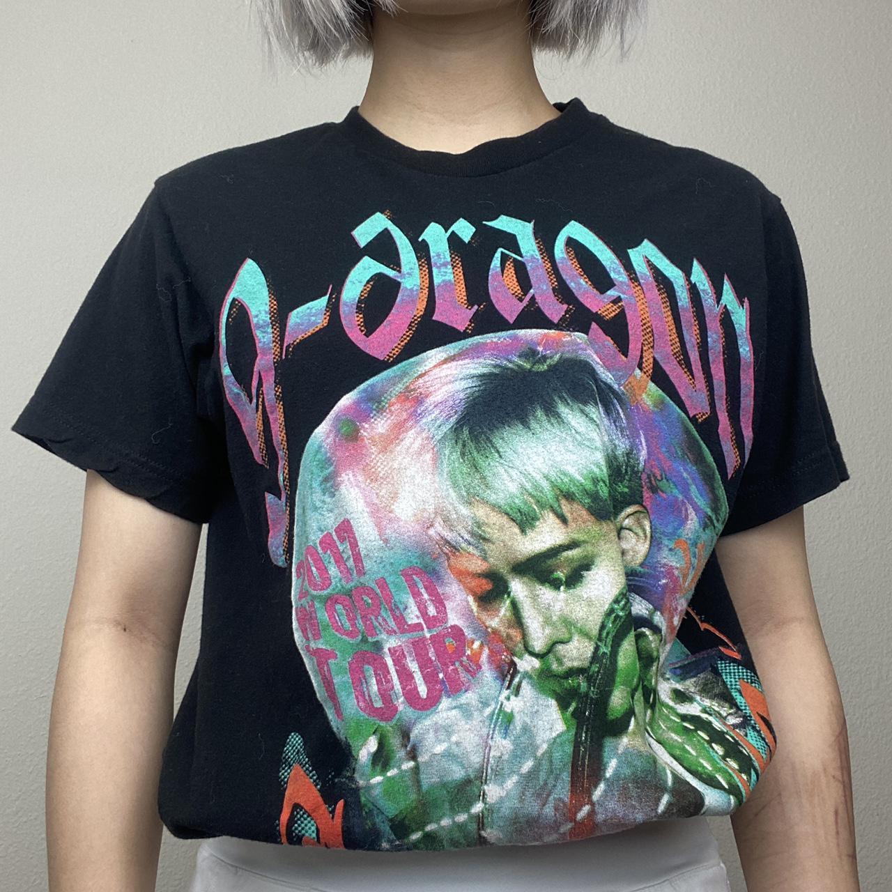 G DRAGON Big Bang 2017 Tour Kpop merch graphic tee... | Depop