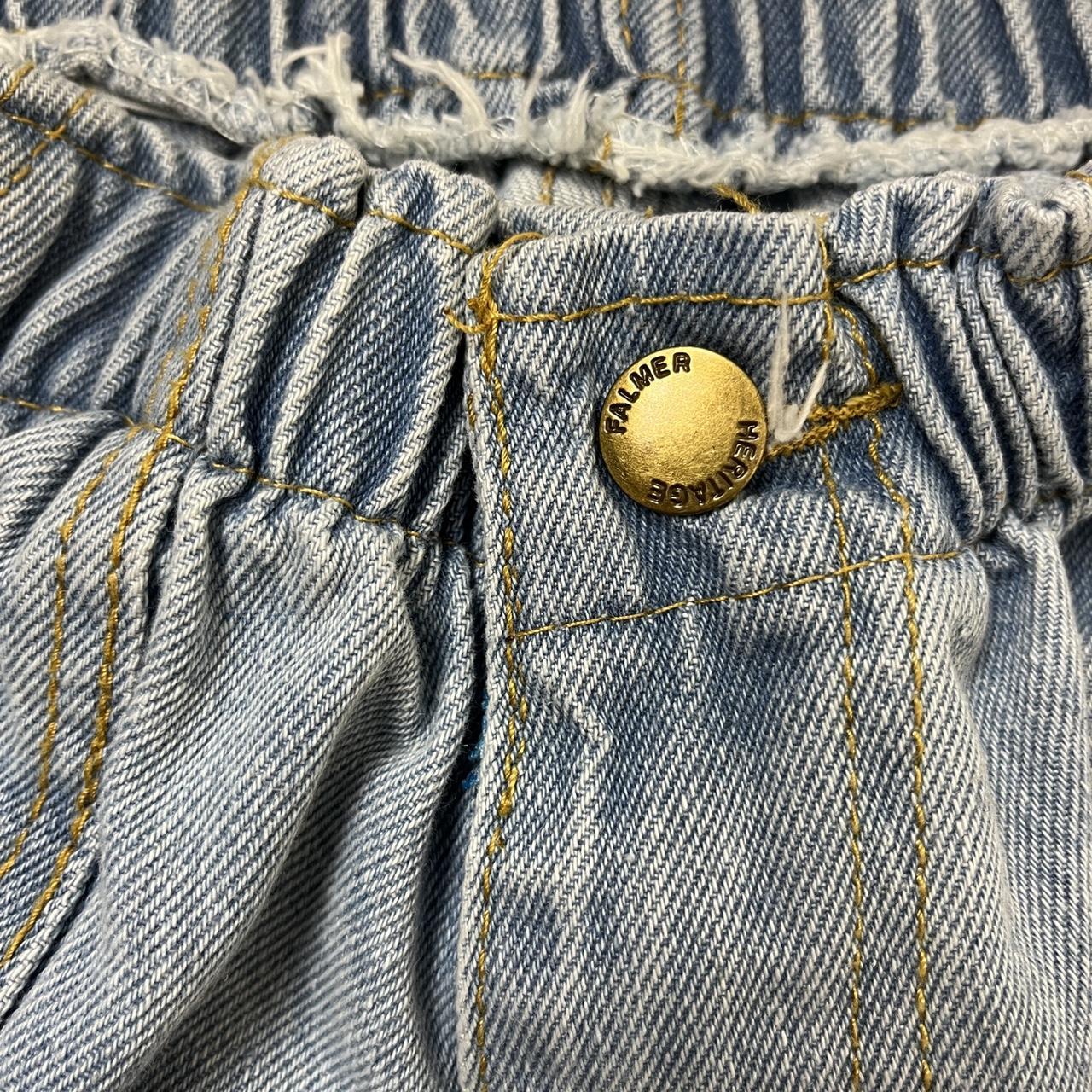 FALMER HERITAGE high rise elastic waist mom jean... - Depop