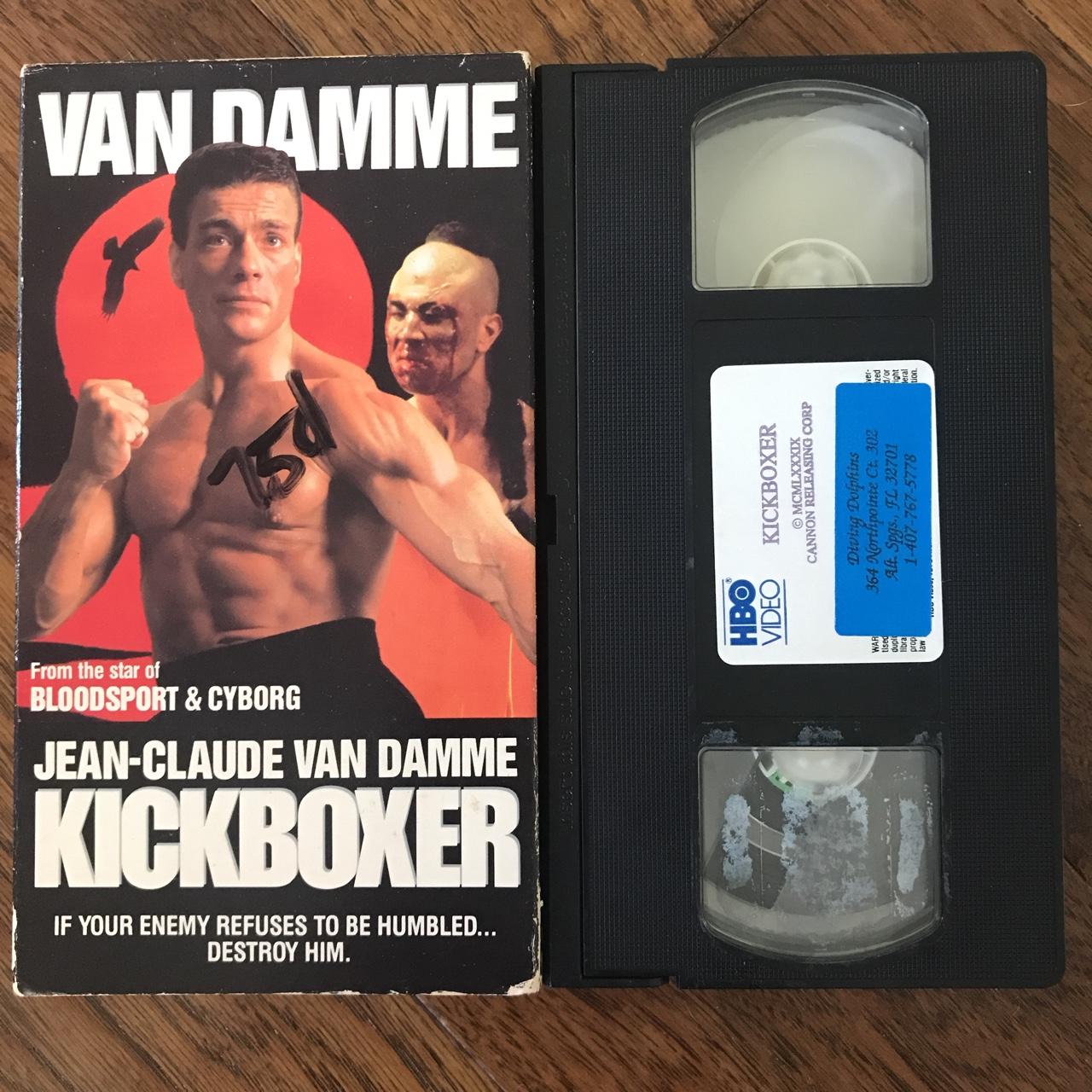 Jean Claude Van Damme Kickboxer vhs Tags //... - Depop