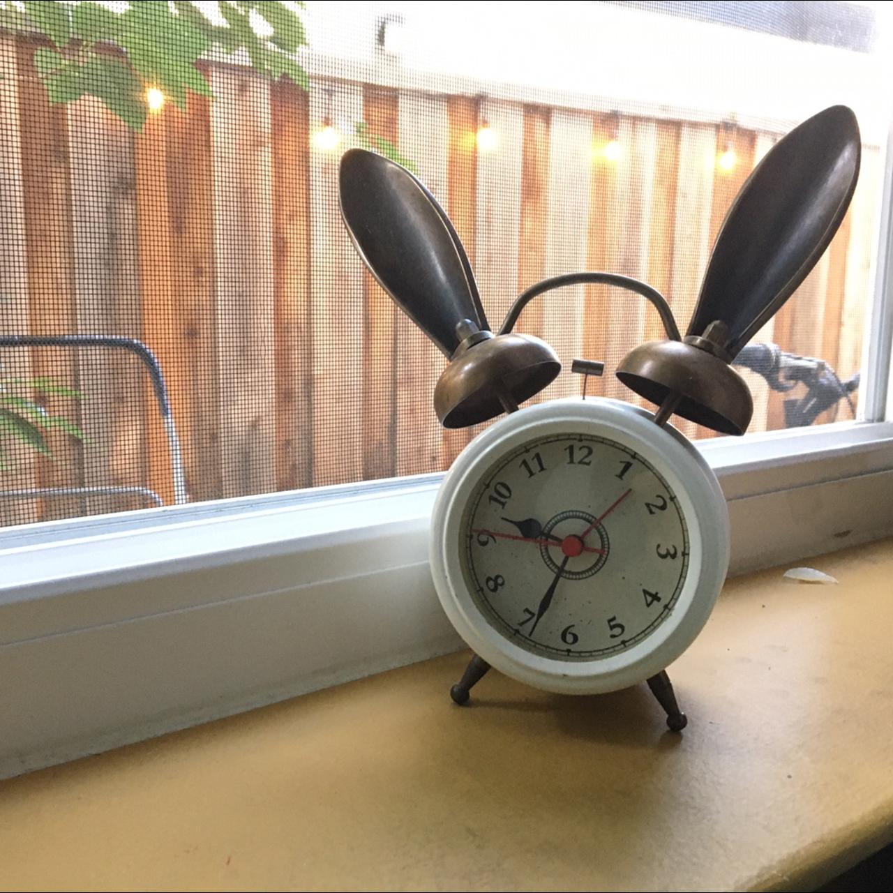 Pottery Barn Bunny Alarm clock. Missing Battery... | Depop