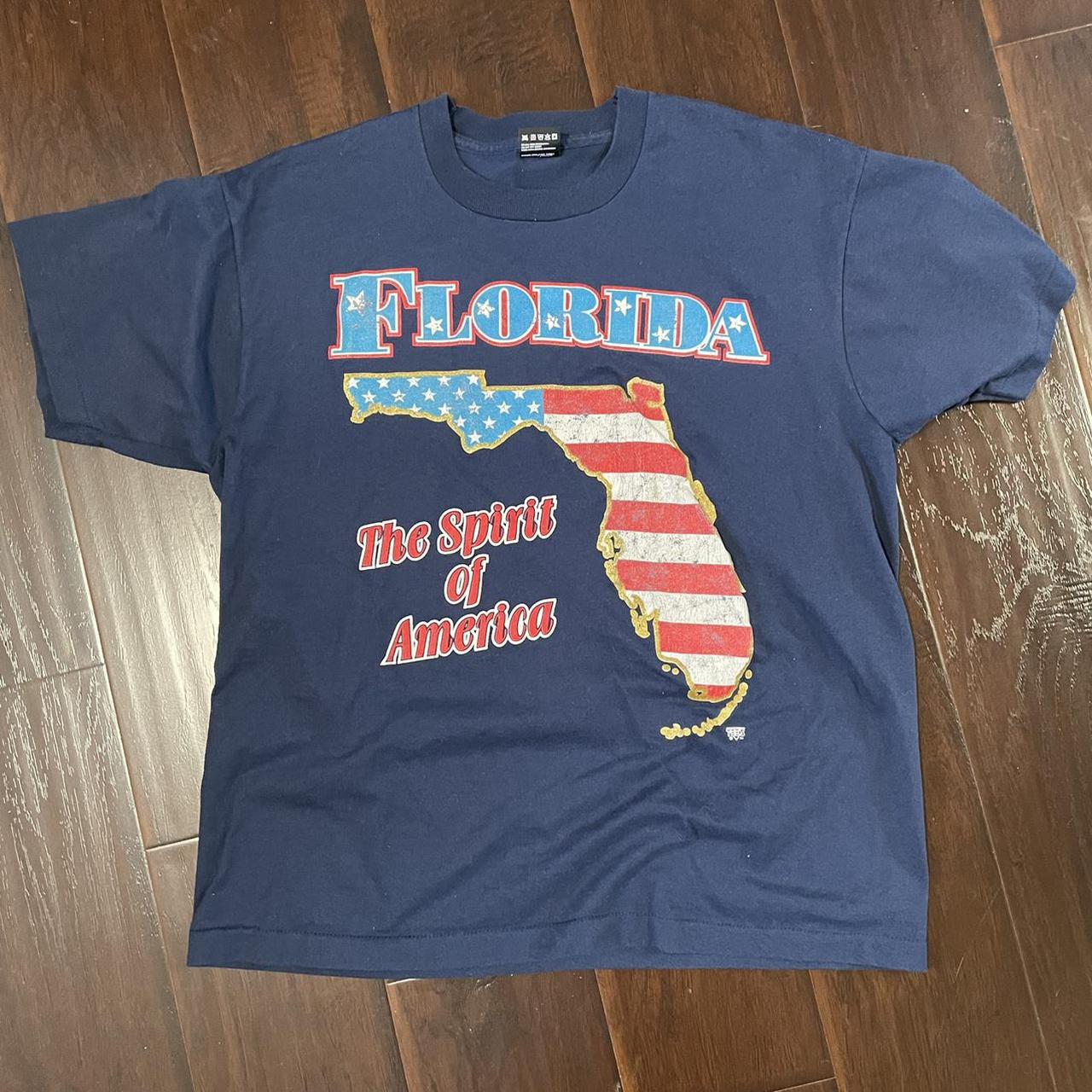 vintage size xl Florida spirit of America tee - Depop