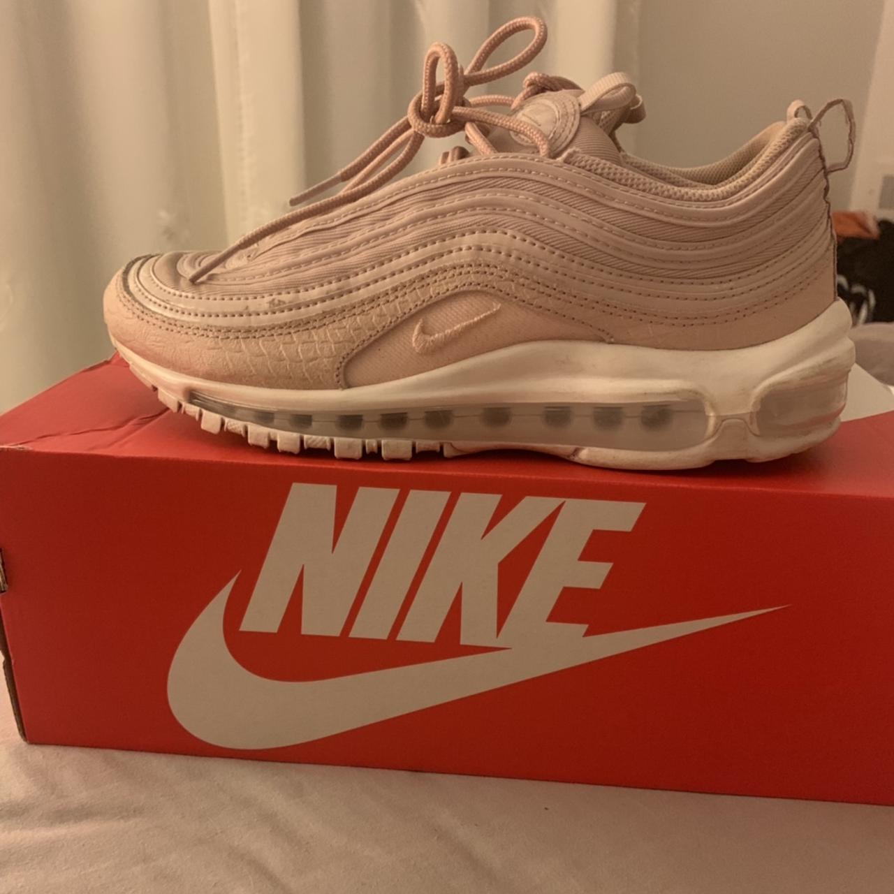 Pink Air Max 97s Worm a handful of times in great... - Depop