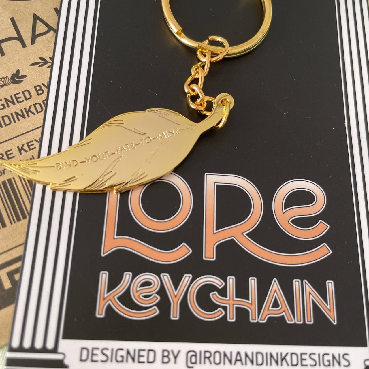 Fairyloot October 2021 Box Lore Keychain •Designed... - Depop