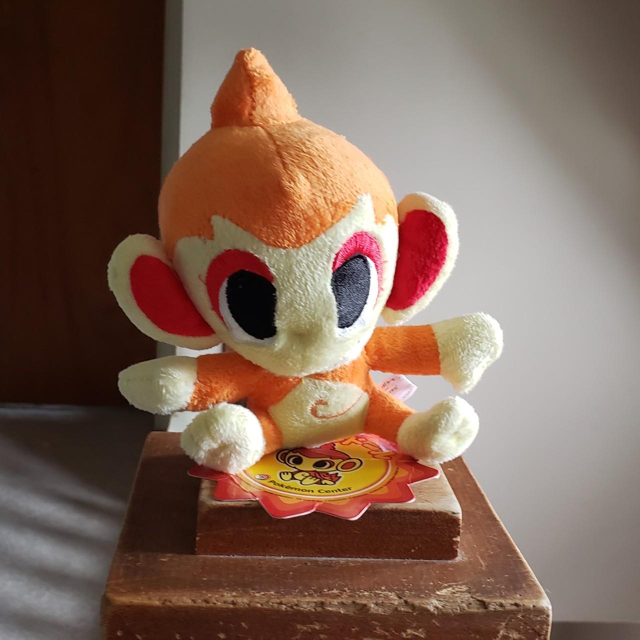 Chimchar japanese OFFICIAL pokemon center plush... | Depop
