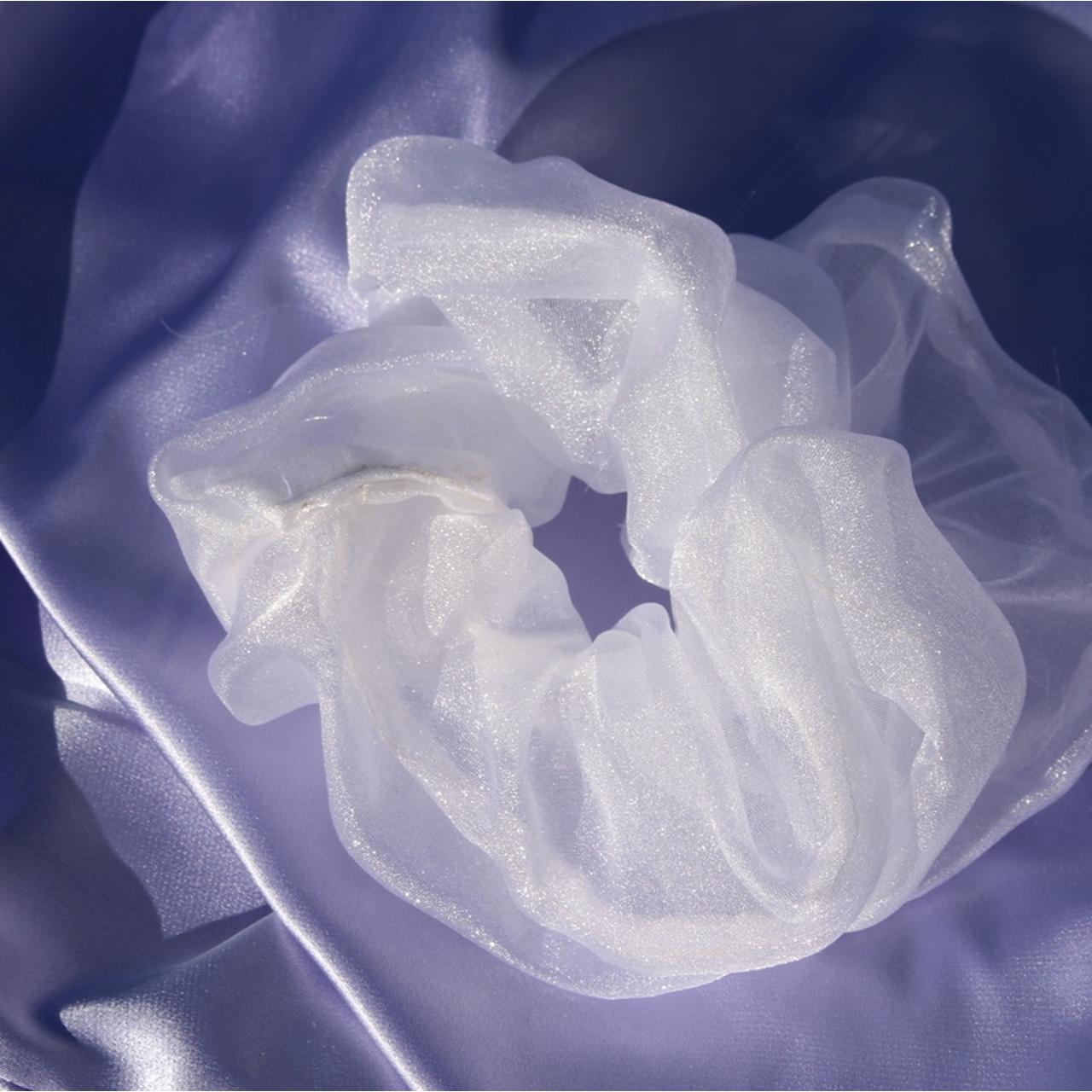 Big organza scrunchie Made by me! - Depop