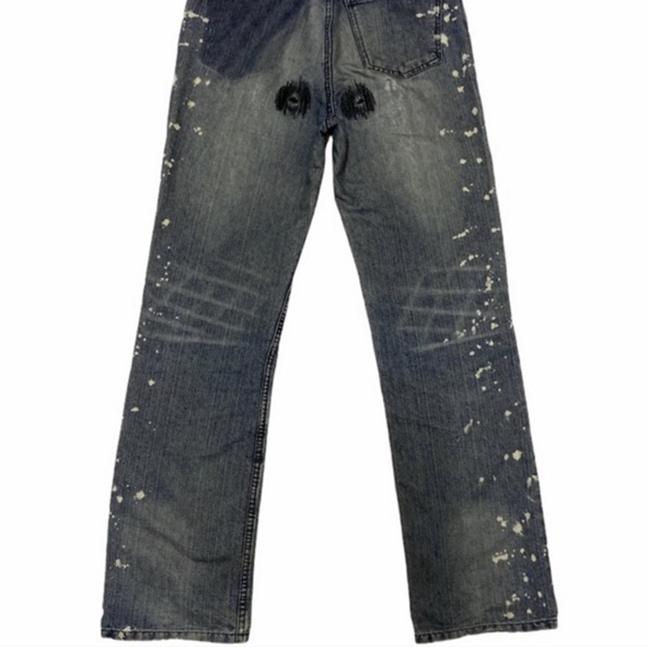 Sold sold sold sold🛑🛑🛑 Distressed Number nine jeans... - Depop