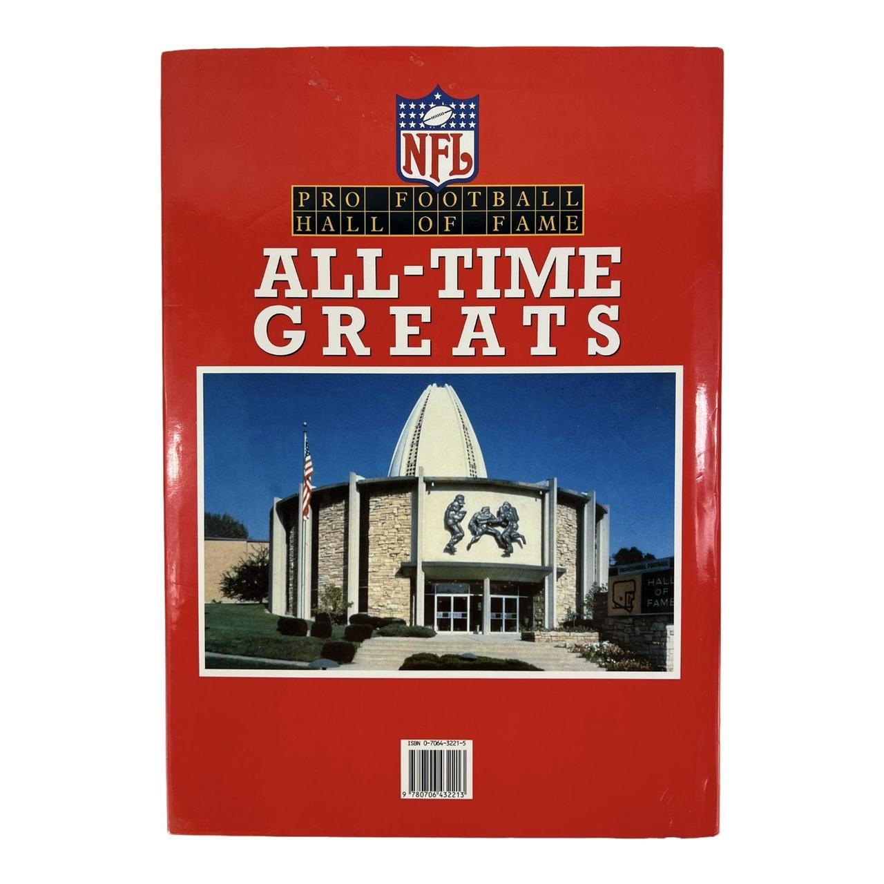 Vintage 1988 NFL Pro Football Hall Of Fame All-Time... - Depop