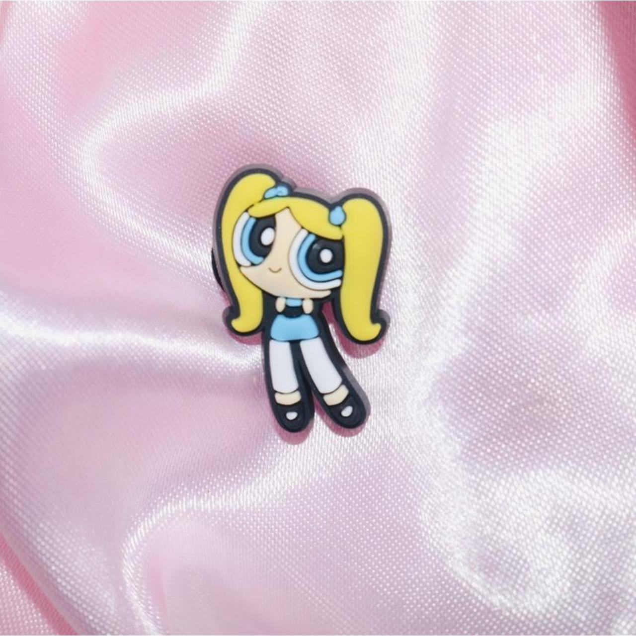 bubbles power puff girl 2 croc charm... - Depop