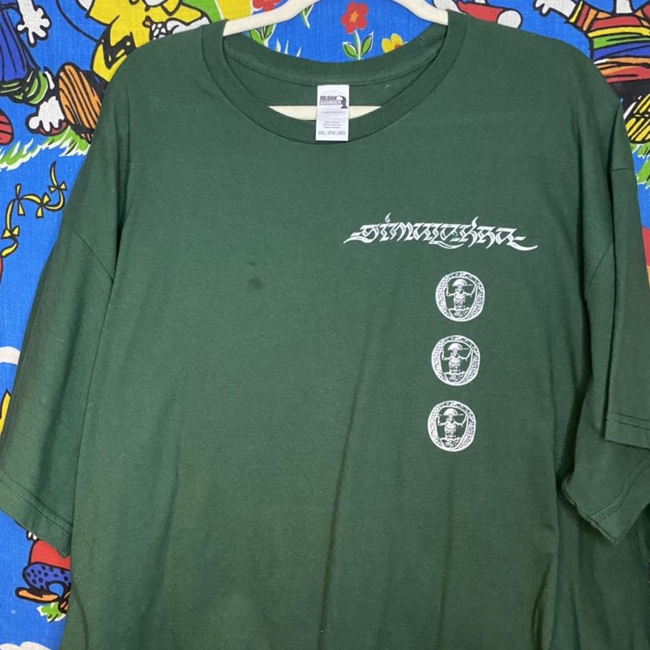 Simulakra “Demo” Era Shirt Green Colorway First Of... - Depop