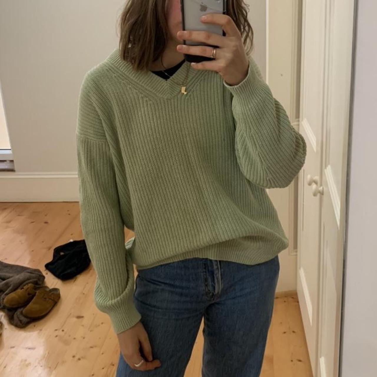 Uniqlo green sweater. Bessst quality - a favourite,... - Depop