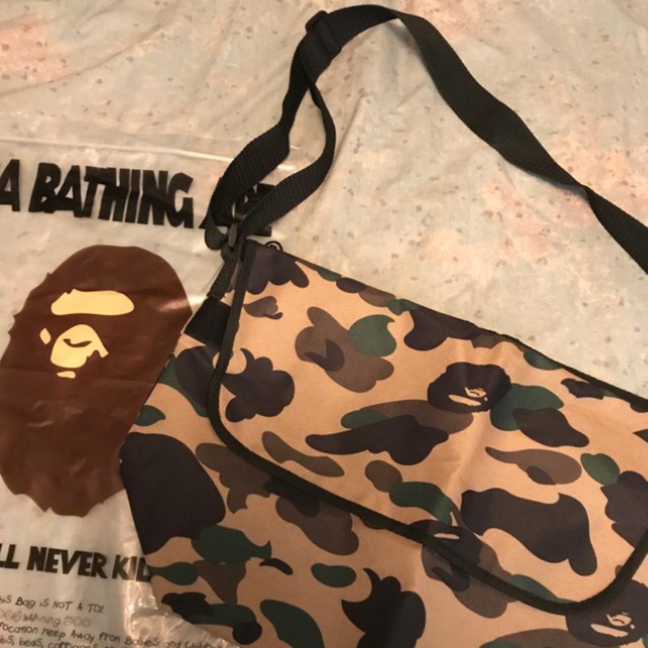 Bape side bag Authentic Used 2 times - Depop