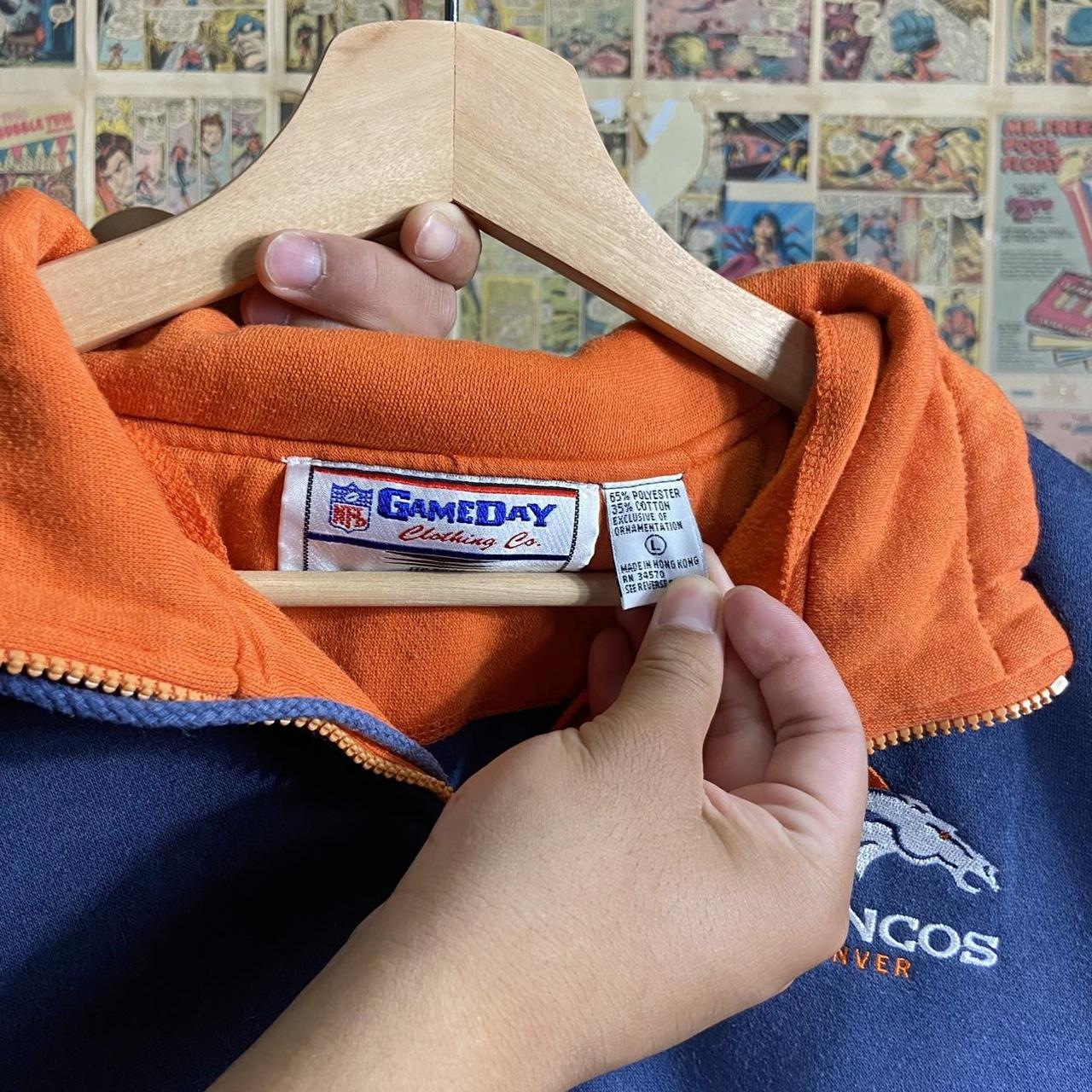 Vintage 90a Essential Orange ColorBlock Denver... - Depop