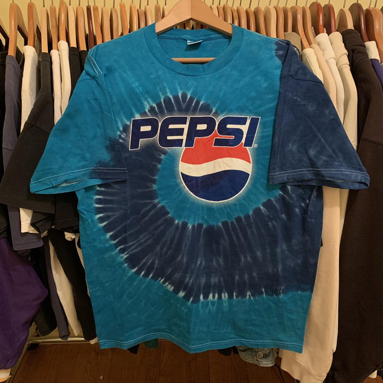 Vintage 90s Pepsi Tie Dye Tee Flawless condition... - Depop