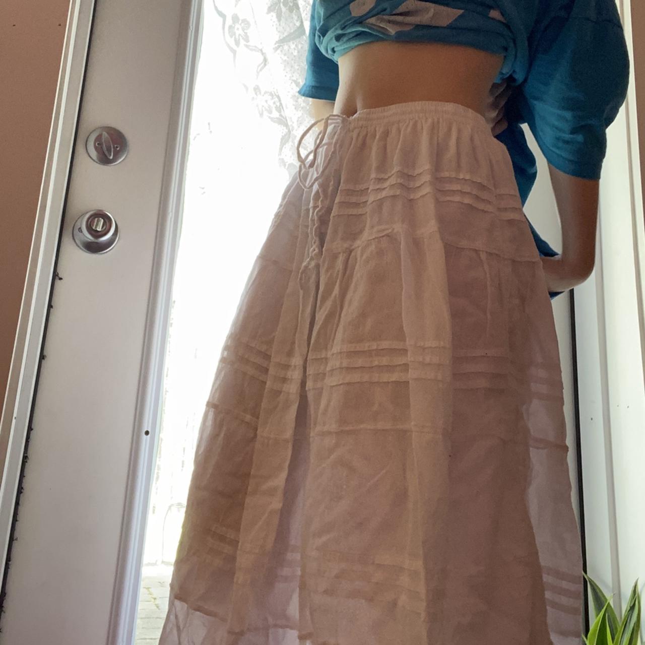 Super Cute White Summer Dress Is Super Comfy And Has Depop