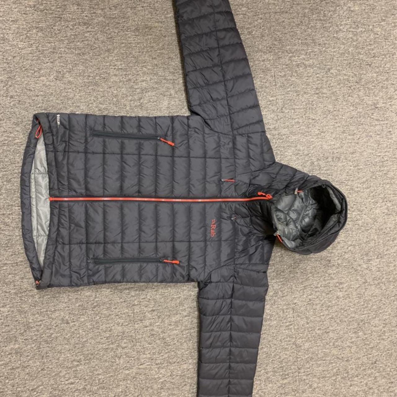 Rab Men's Red and Grey Jacket | Depop