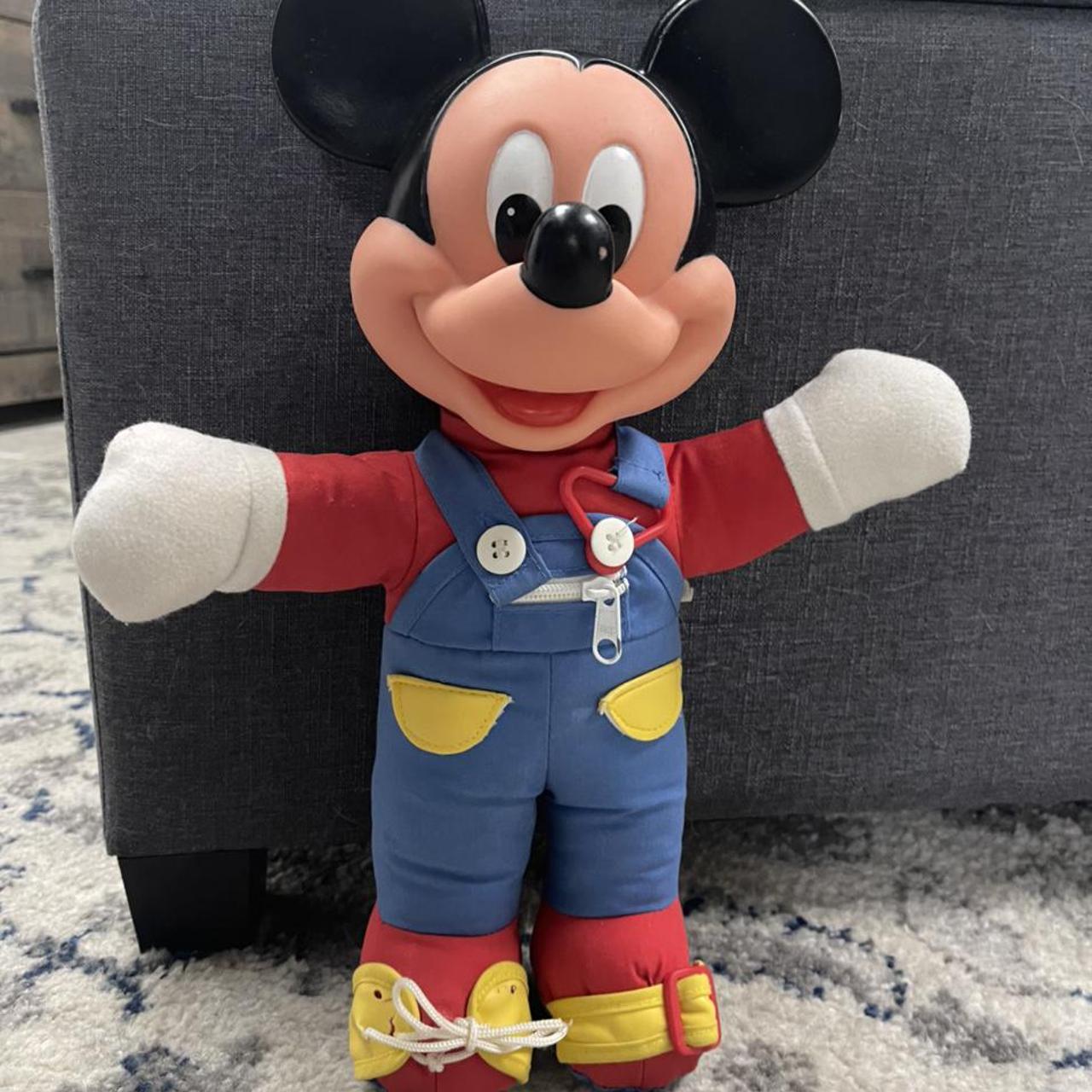 1989 Disney Mickey Mouse Doll 15” - Depop