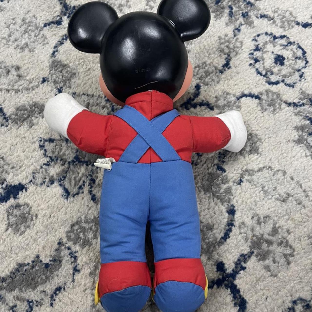 1989 Disney Mickey Mouse Doll 15” - Depop