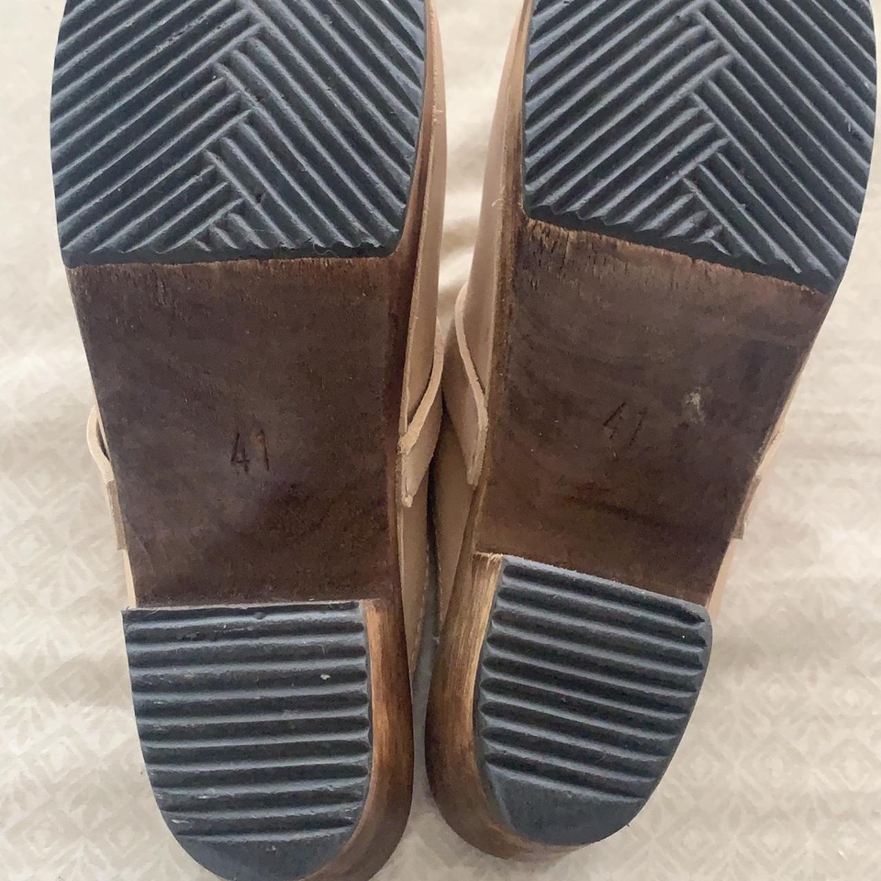 Sick Swedish Wood Heel Clogs from ‘Lotta from... - Depop