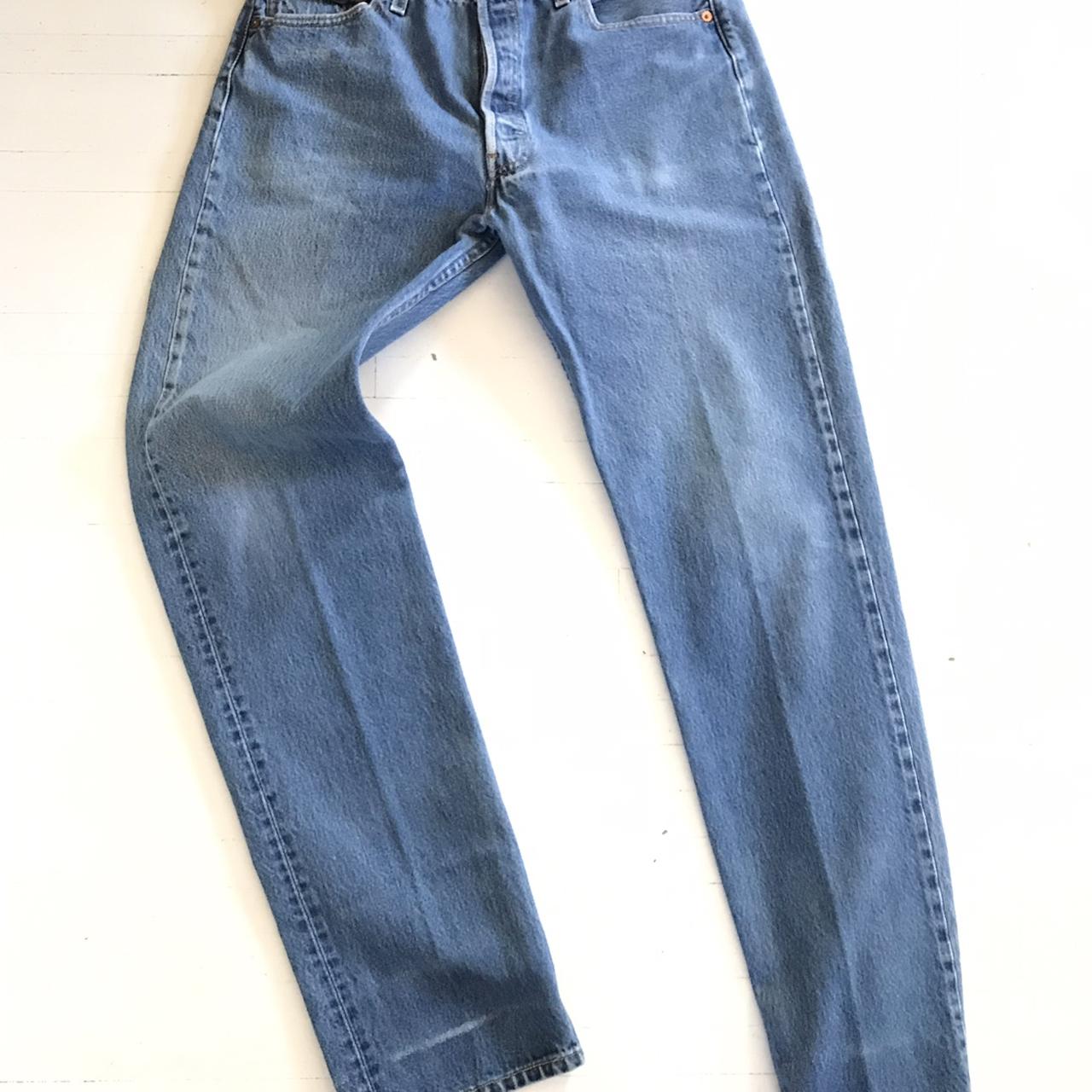 34x35” vintage Levi’s 501’s 100% cotton denim... | Depop