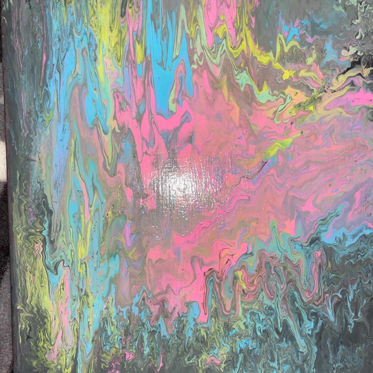 Trippy drip art piece I... - Depop