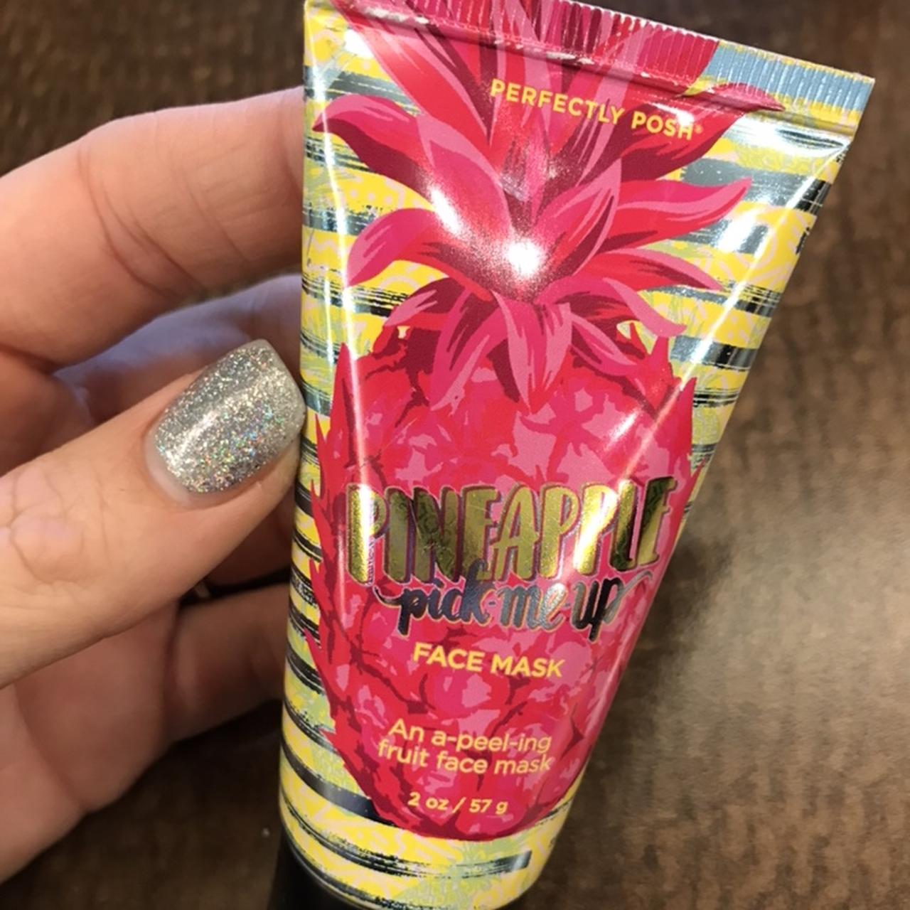 Pineapple Pick Me Up Face Mask from Perfectly Posh... - Depop